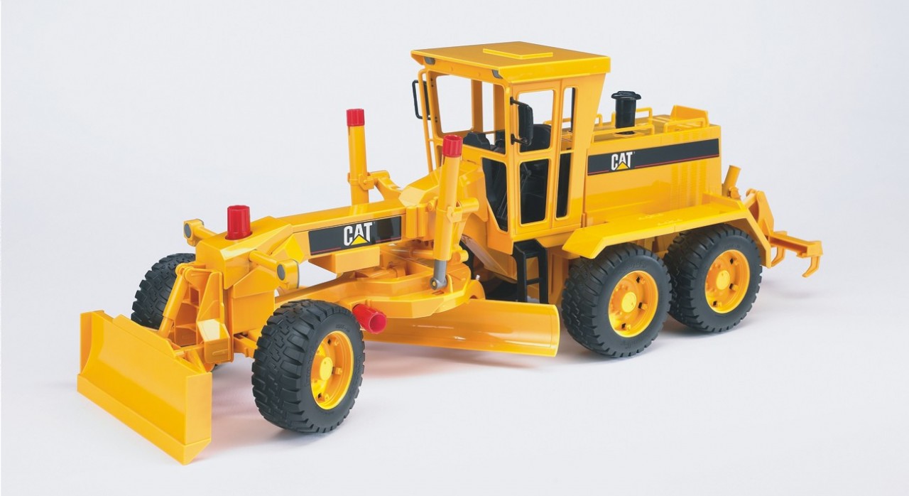 Bruder CATERPILLAR Plastic Toy Motor Grader 02436 4 - Cat® Diecast ...