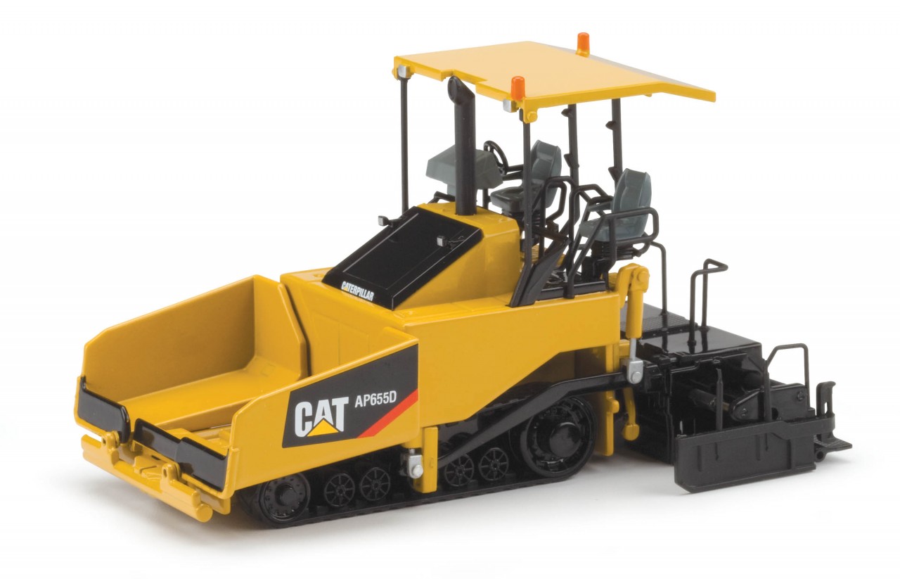 CAT AP655D Asphalt Paver with Canopy 55258 5 - Cat® Diecast Scale Models