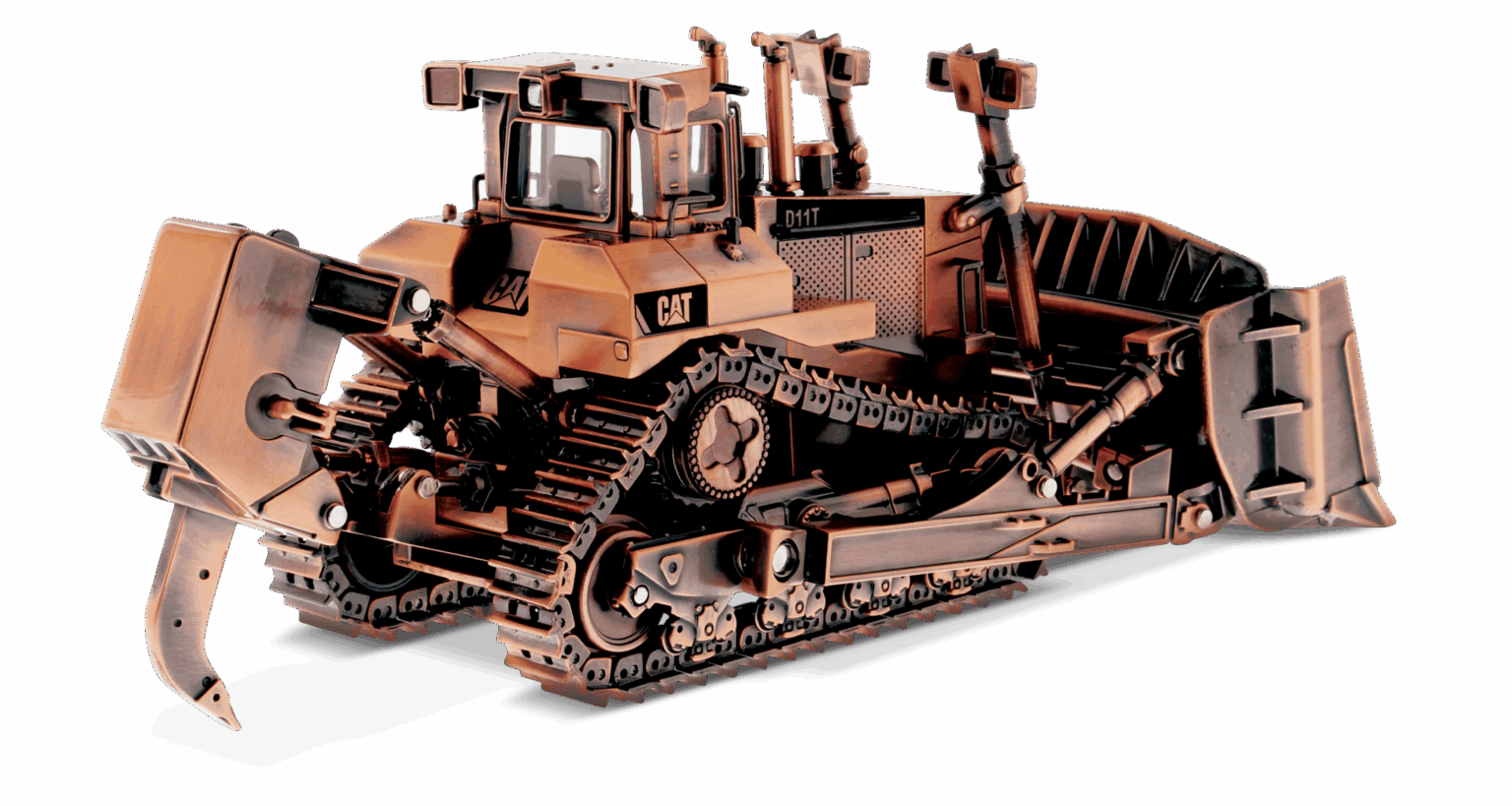 Cat Diecast D11T Track-Type Tractor 85517 Commemorative Edition Copper ...