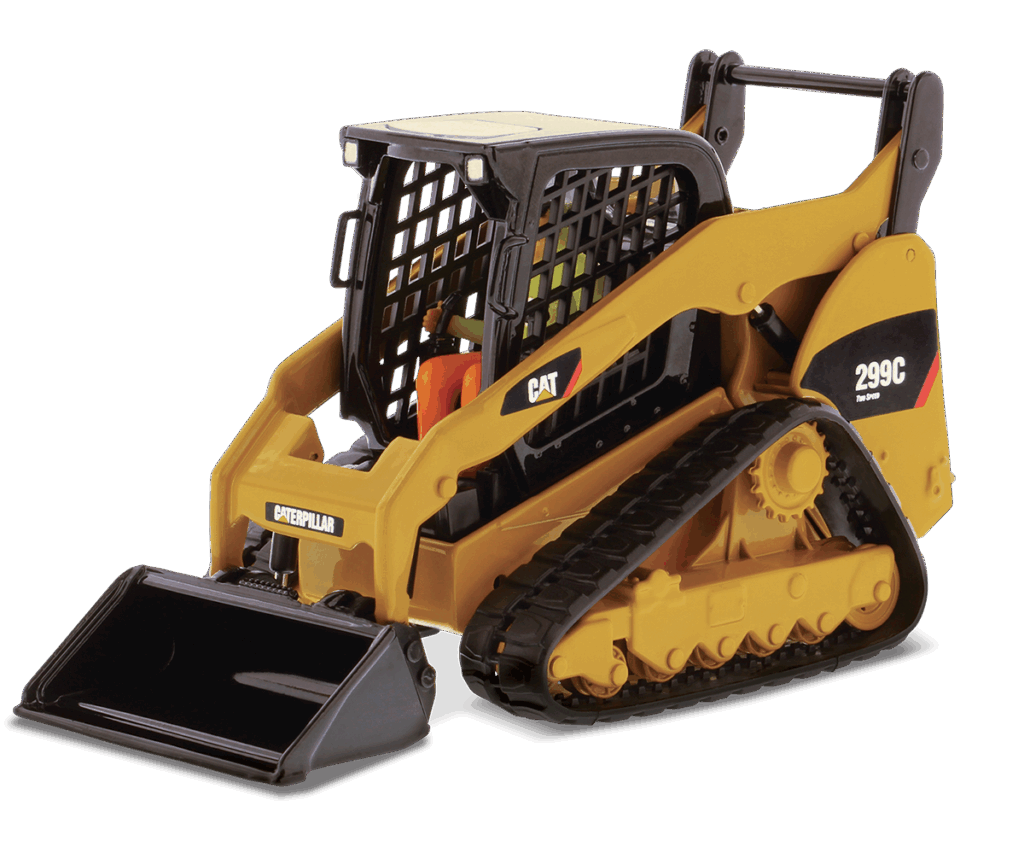 Cat Diecast 299C Compact Track Loader with work tools 85226C 1:32 Scale ...