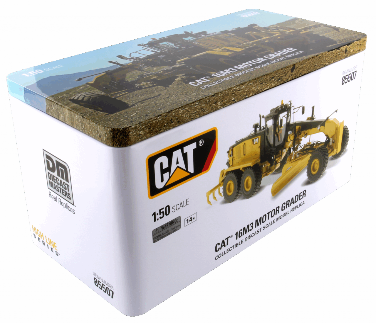 Cat Diecast 16M3 Motor Grader 85507 - Cat® Diecast Scale Models