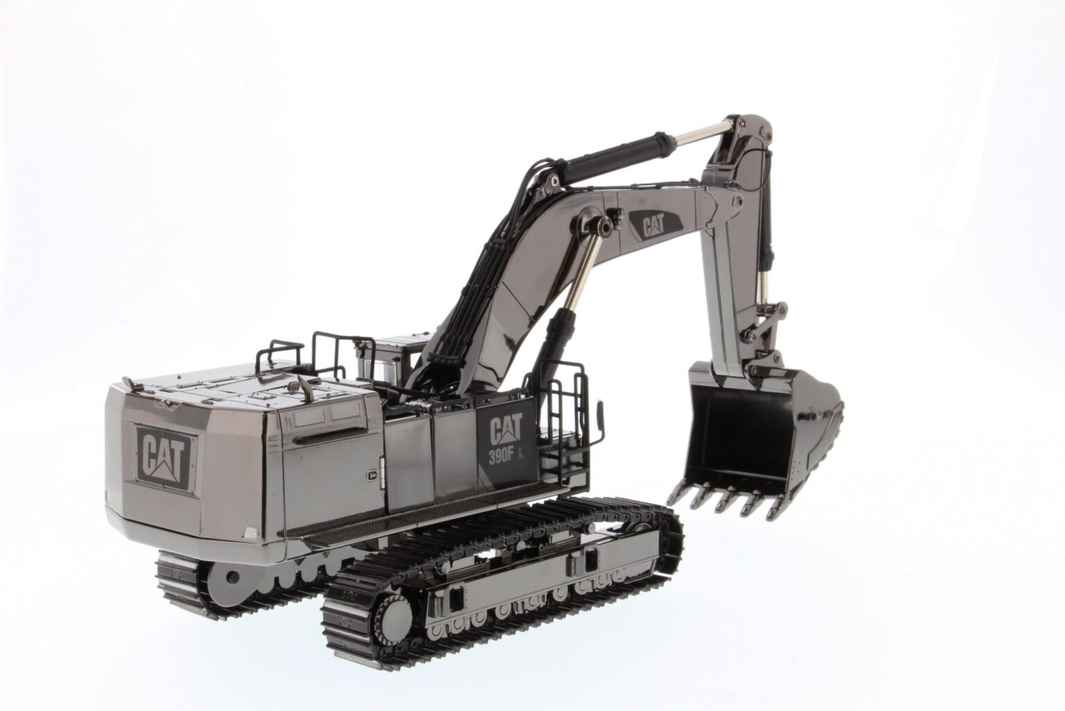Cat Diecast 390F L Hydraulic Excavator Commemorative Edition Gun Metal ...