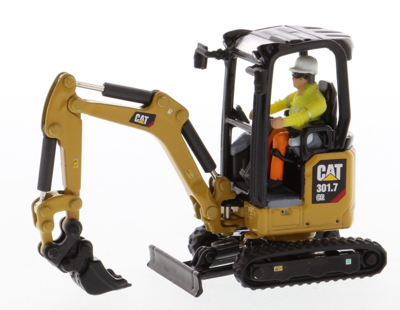 Cat Diecast 301.7 Next Gen Mini Hydraulic Excavator 85597 - Cat ...