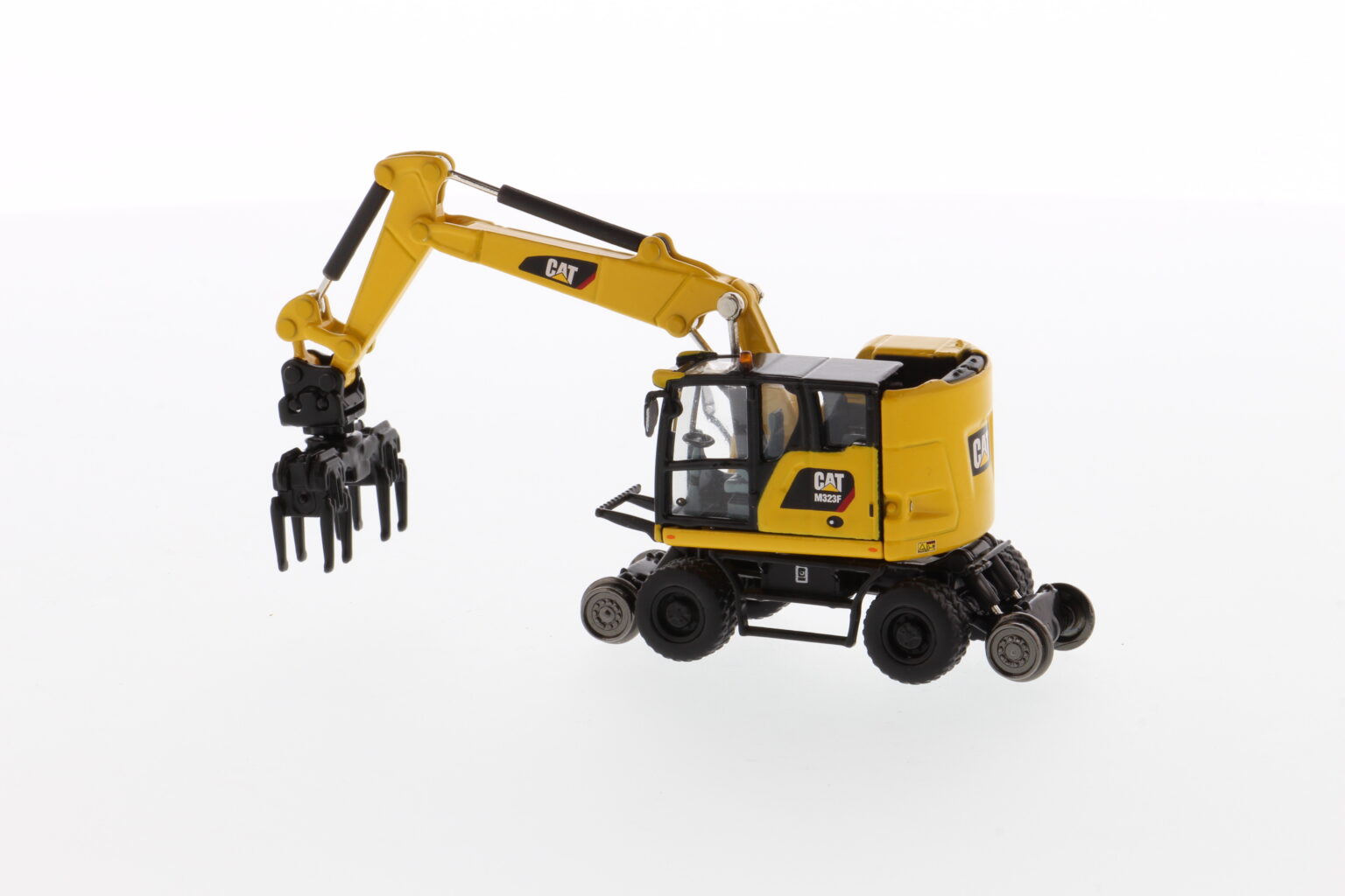 Cat Diecast M323F Railroad Wheeled Excavator 85612 1:87 scale - Cat ...