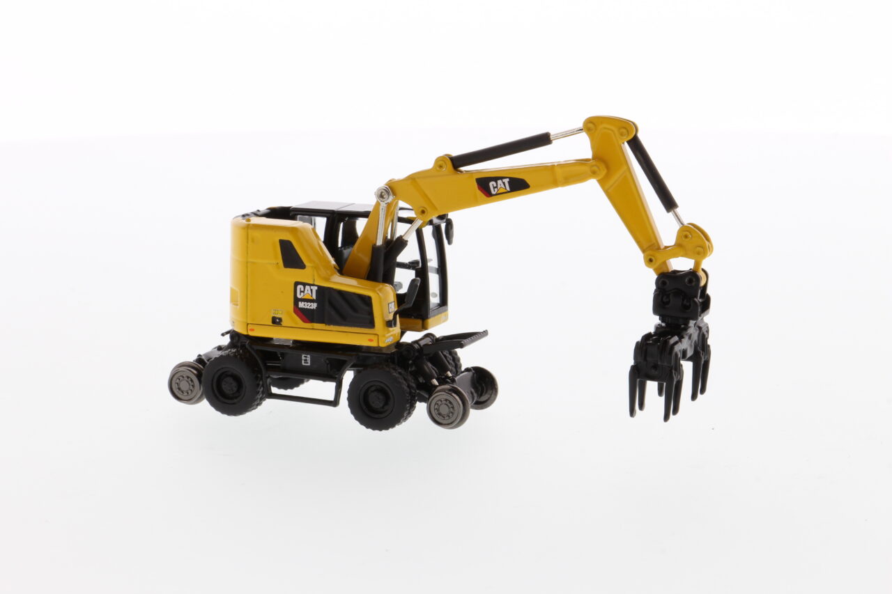 Cat Diecast M323F Railroad Wheeled Excavator 85612 1:87 scale - Cat ...