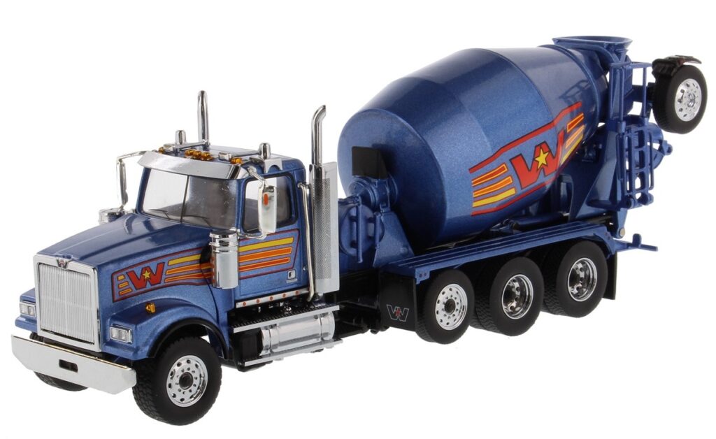 Western Star 4900 1:50 Concrete Blue Cab McNeilus Bridgemaster Mixer ...