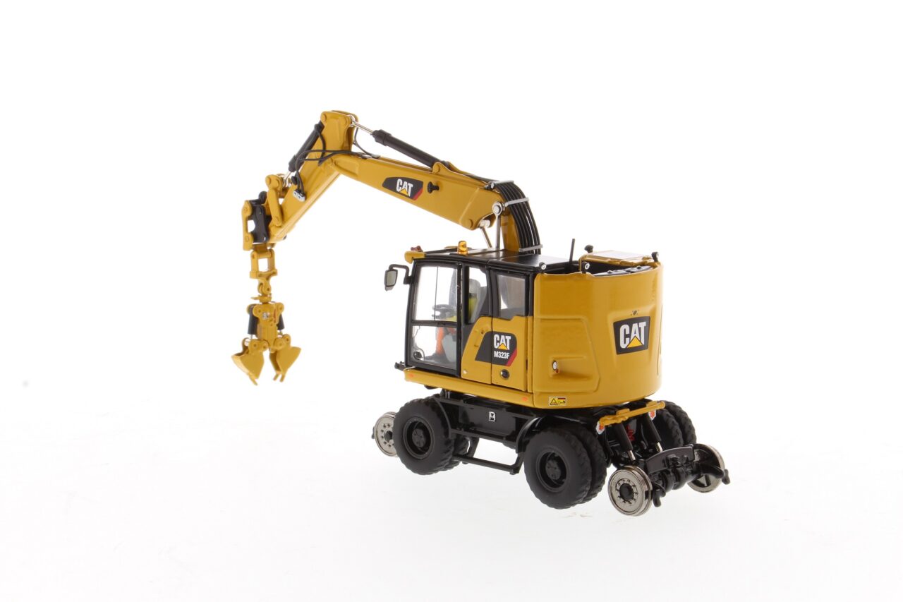 Cat Diecast M323F Railroad Wheeled Excavator 85662 - Cat® Diecast Scale ...