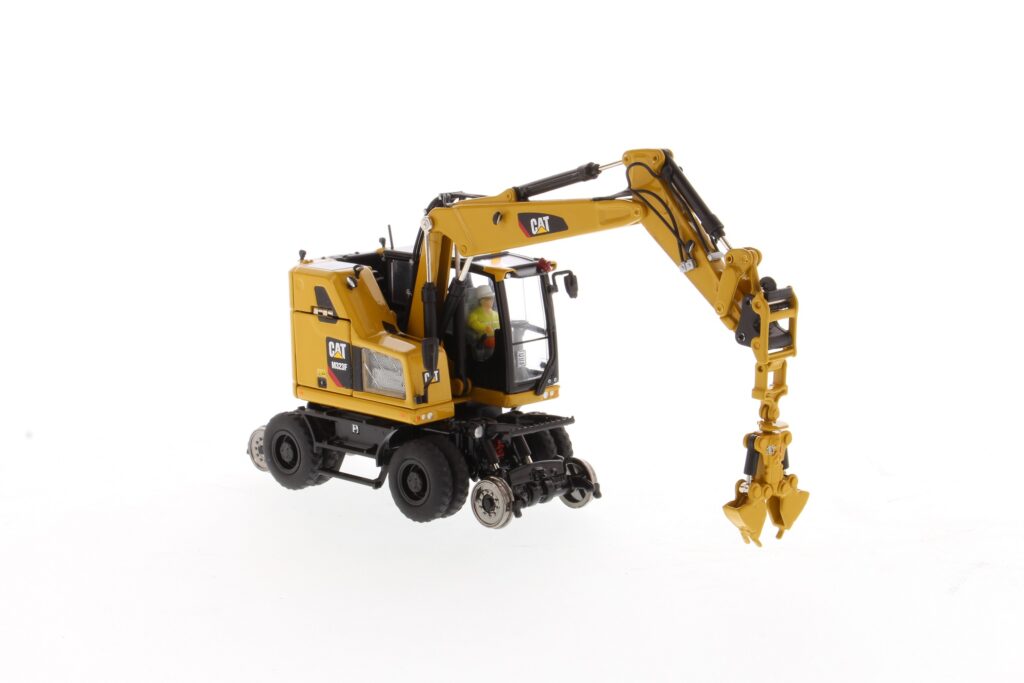 Cat Diecast M323F Railroad Wheeled Excavator 85662 - Cat® Diecast Scale ...