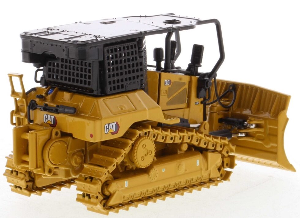 Cat Caterpillar D5 XR Fire Suppression Dozer 85955 - Cat® Diecast Scale ...