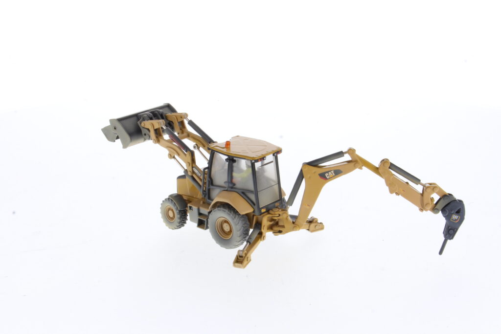 Cat Weathered 420F2 Backhoe Loader 85755 - Cat® Diecast Scale Models